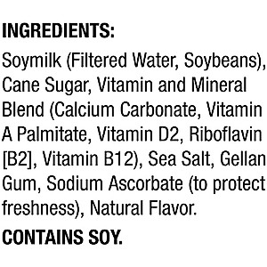 Silk Shelf-Stable Soy Milk, Original, Dairy-Free, Vegan, Non-GMO Project Verified, 32 Fl Oz (Pack of 6)