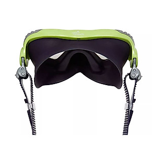 Speedo Junior Windward Swim Mask - Lime/Clear