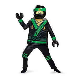 Lloyd Deluxe Ninjago Lego Costume, Large/10-12