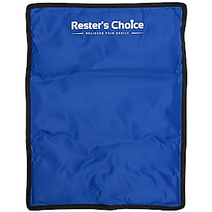 Gel Soft Flexible Ice Pack for Injuries Reusable - (Large: 11"x14.5") for Hip, Shoulder, Knee, Back - Comfy Cold Pack Compress for Swelling, Bruises, Surgery