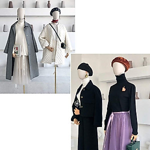 Mannequin Display Stand Mannequins Female Torso Clothing Store Shelf Display Rack Model Mannequins for Dresses ( Size : Small ) ( )