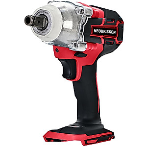 NEOBRISKEN 1/2'' Brushless Lithium Battery Impact Wrench Repair Room or Garage