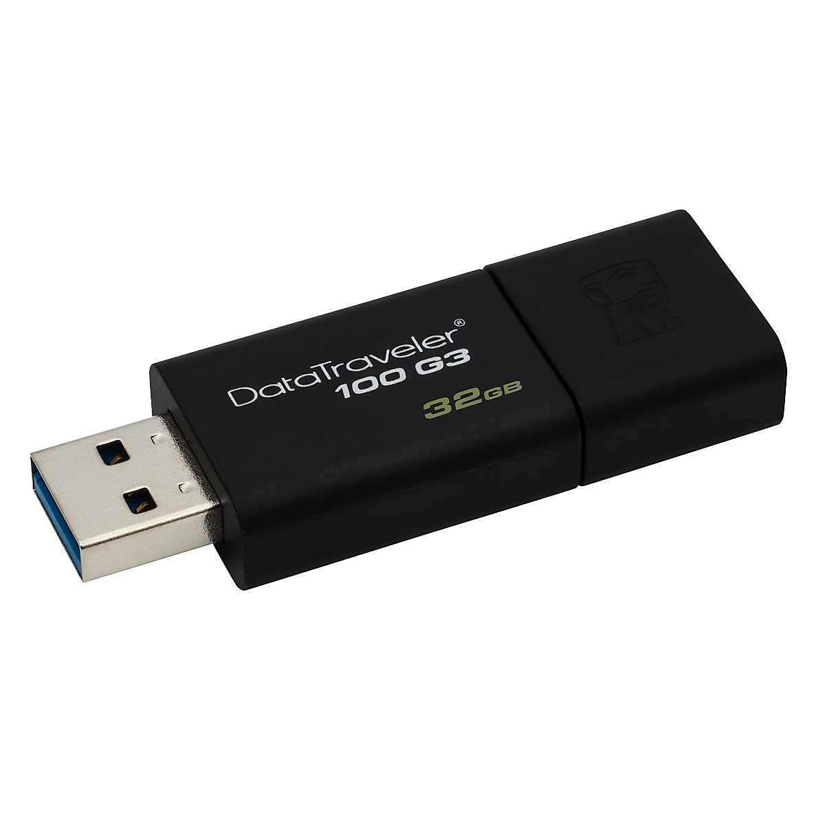 Kingston 32GB USB 3.0 Black DataTraveler 100 G3 2 Pack DT100G3/32GB-2P