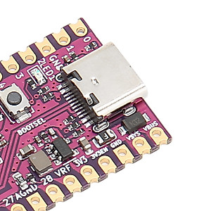 Microcontroller Board for Raspberry Pi Pico RP2040, Dual Core ARM Cortex M0+Processor Flexible Microcontroller Module