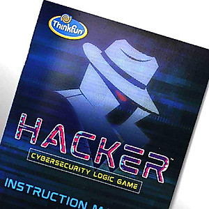 Think Fun Hacker Cybersecurity Coding Game and STEM Toy for Boys and Girls Age 10 and Up, Multicolor