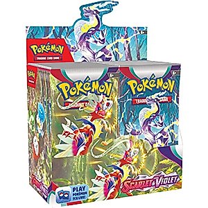 Pokemon TCG: Scarlet & Violet Booster Display Box (36 Packs) …