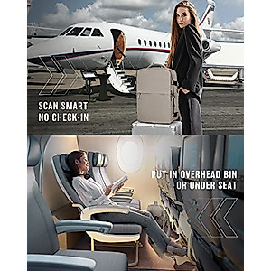 bergsalz Brown Travel Backpack Essentials For Women Men Airline Approved Personal Item Travel Bag Carry On Bag Gym Waterproof Backpack Purse  College Laptop Bag