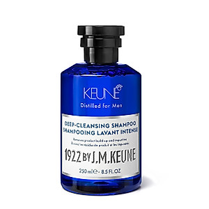 1922 by J.M. Keune Deep Cleansing Shampoo, Clarifying & Strengthening Cleanser for Men, 8.5 Fl Oz
