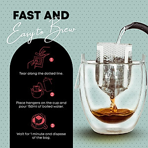 Mondo Drip Coffee Mix (10-Pack Variety), Single Serve Pour Over Filter Bags, Pre-Filled 100% Arabica, Medium Roast