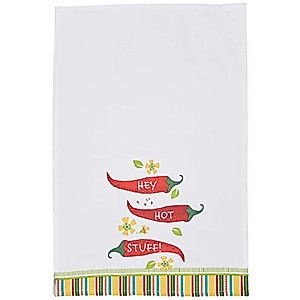 Kay Dee Designs Hot Stuff Pepper Tea Kitchen Towel, 18" x 28", Various