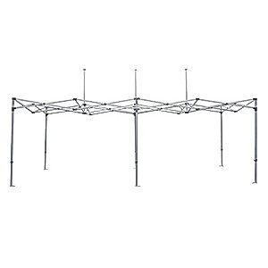 Impact Canopy 10' x 20' Pop-Up Canopy Tent Frame, Replacement Aluminum Frame with Dust Cover