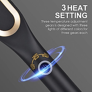 Premium Beard Straightener for Men - Electric Beard Straightening Comb Beard Comb and Heated Beard Brush Multifunctional Beard Straightener Brush for Men (US)