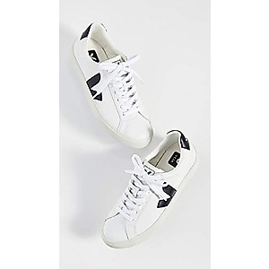 Veja women V-10 sneakers white - black 6 US