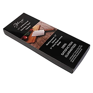 eZthings® 15" Heavy Duty Professional Meat Cleavers Plus Steel Knife Sharpening Rod for Home Kitchen and Commercial Cookware Restaurant Knives (Heavy Duty Cleaver 9" Blade)