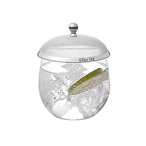 BevHat Stainless Steel Wine Glass Cover (Pack of 4). Keep The Bugs Out of Your Drinks While Outdoors. Outdoor Drink Covers for Coffee Mugs, Tea Cups, and Water Glasses. Wine Accessories to Protect Your Beverage Outside.