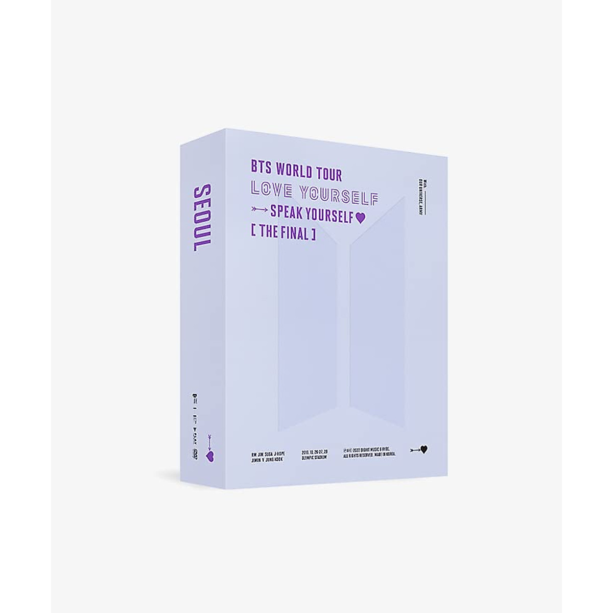 [DVD] BTS - World Tour ‘Love Yourself : Speak Yourself’ [The Final] DVD