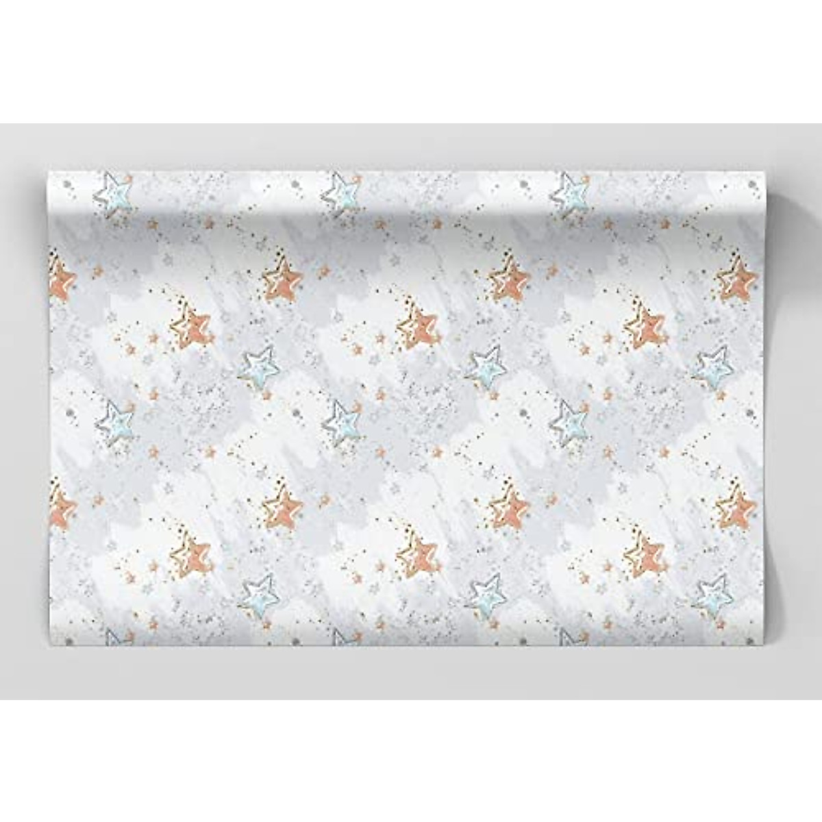 Viola Grace Shop Princess Star Printed Gift Wrapping Papers Sheet - Easter Treat Boxes | Baby Shower | Baby Girl Birthday - Gift Wrapping Paper, Pack of 3 Sheets