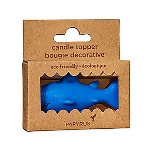 Papyrus Birthday Candle Topper, Shark (1-Count)