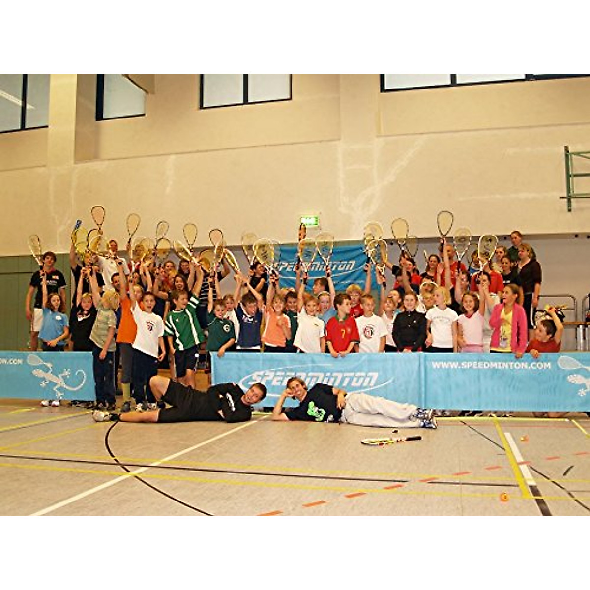 Speedminton Super 10 Player Set Blue