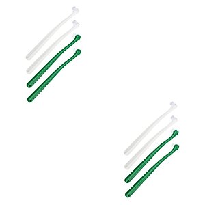 FOMIYES 8 Pcs Pet Toothbrush Dog Self Cat Toothbrush Cleaning Playset Small Head Toothbrush Gentle Dog Brush Kitten Toys Dog Teeth Cleaning Tools Wash Cleaning Kit TPE Manual