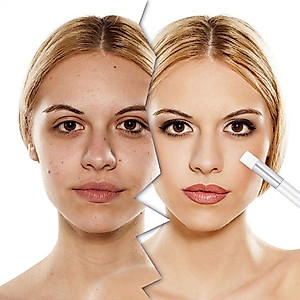 10 Pcs Cute White Lash Cleanser Brushes Lash Shampoo Brushes for Eyelash Extensions Cosmetic Brushes Peel Off Blackhead Brush Remover Tool Nose Cleaning Washing Brush