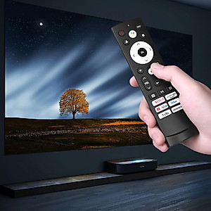 Replacement Remote Control Compatible with Hisense Smart Google TV 65A6H 75A6H 50U6H 55U6H 65U6H 75U6H 65U8H 75U8H and More