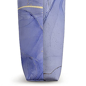 Kayla Letter K Initial Cute Purple Personalized Tote Bag