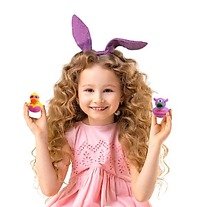 The Dreidel Company The Greatest Rubber Duck Assortment Rubber Duck Toy Duckies for Kids, Bath Birthday Gifts Baby Showers Classroom Incentives, Summer Beach and Pool Activity, 2" (Pack of 20)