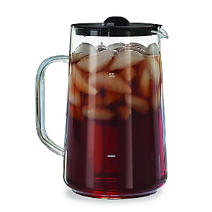 Capresso 6624 Ice Tea Glass Pitcher, 80 oz. (2.5 Qt.)