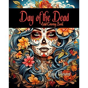 Day of the Dead: Adult Coloring Book