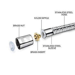 Handheld Bidet Sprayer for Toilet - Jet Sprayer for Toilet Cloth Diaper Sprayer Set, Adjustable Muslim Shower Bidets for Existing Toilets, Bidet Attachment with Bidet Hose for Feminine Wash (Sliver)