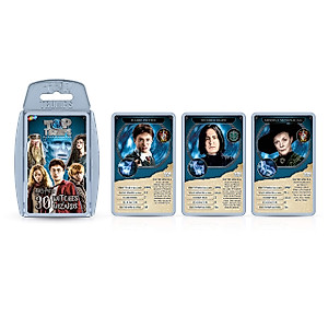 Top Trumps Card Game Harry Potter 30 Wizard Witches - Family Games For Kids and Adults - Learning Games - Kids Card Games for 2 Players and more - Kid War Games - Card Wars - For 6 plus kids