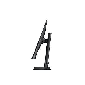 SAMSUNG S60A Series 27-Inch WQHD (2560x1440) Computer Monitor, 75Hz, IPS Panel, HDMI, HDR10 (1 Billion Colors), Height Adjustable Stand, TUV-Certified Intelligent Eye Care (LS27A600NWNXGO) (Renewed)