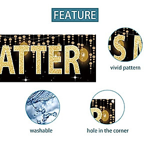 Joyiou Old Lives Matter Birthday Banner Backdrop, Funny Retirement or 40th 50h 60th 70th 80th Birthday Gifts Party Decorations for Men, Unique Gag Gifts Supplies for Dad, Grandpa, Old Man (9.8x1.6ft)