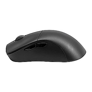 Cooler Master MM731 Wireless Gaming Mouse Black, Adjustable 19,000 DPI, Palm|Claw Grip, 2.4GHz|Bluetooth, PixArt Optical Sensor, Ultraweave Cable, PTFE Feet, RGB Lighting (MM-731-KKOH1)