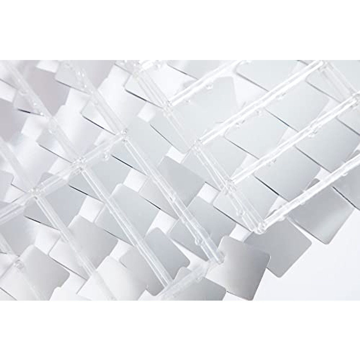 Kate 24pcs/Set Assembled Silver Shiny Sequins Wall Backdrop Panels Shimmer Photography Props for Birthday Wedding Party Decoration 30x30cm