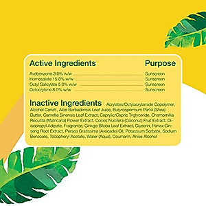 Alba Botanica Sunscreen for Face and Body, Hawaiian Coconut Sunscreen Spray, Broad Spectrum SPF 50 Sunscreen, Water Resistant and Biodegradable, 6 fl. oz. Bottle