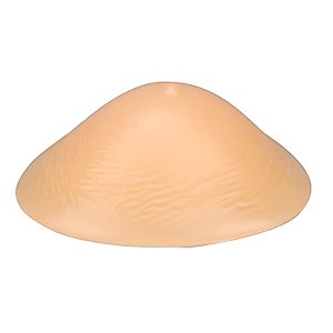 Prosthetic Breast, Artificial Symmetrical Breast Form, Bra Pad Inserts Soft Silicone Triangular Shaped Concave Bottom Prosthetic Breast for Post Mastectomy (Type 1)