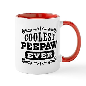 CafePress Coolest Peepaw Ever Mug Ceramic Coffee Mug, Tea Cup 11 oz