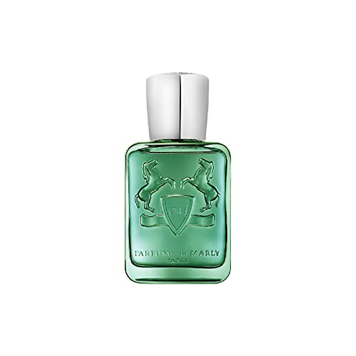 PARFUMS de MARLY - Greenley - 2.5 Fl Oz - Eau De Parfum for Men - Top Notes Sicilian Bergamot, Mandarin, Green Apple, Cashmere Wood - Heart Notes Cedarwood, Petitgrain, Violet, Pomarose - 75ml