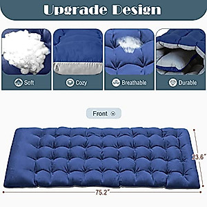 ABORON 2 Pack Chaise Lounges 4-Gear Patio Chairs Adjustable Foldable Portable Beach Poolside Sunbathing Chaises…