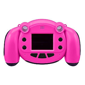 ekids LOL Surprise Kids Camera with SD Card, Digital Camera for Kids with HD Video Camera, Built-in Digital Stickers for Fans of LOL Toys for Girls Pink