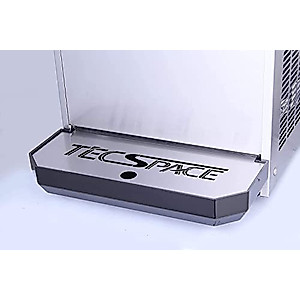 TECSPACE 110V Commercial Slushy Machine,15/30/45L Stainless Steel Margarita Smoothie Frozen Drink Maker for Ice Juice Tea Coffee Making, Sliver