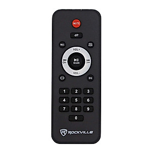 Rockville Go Party X10 Dual 10" Rechargeable Karaoke Machine System + (3) Mics