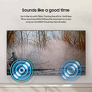 SAMSUNG 70-Inch Class Crystal UHD CU7000 Series PurColor, Object Tracking Sound Lite, Q-Symphony, 4K Upscaling, HDR, Gaming Hub, Smart TV with Alexa Built-in (UN70CU7000, 2023 Model)
