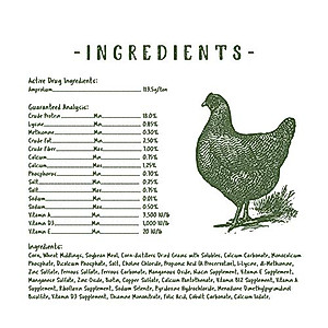 Manna Pro birds Chick Starter | Medicated Chick Feed Formulated with Amprolium | Prevents Coccidiosis | Feed Crumbles | 5 Pounds