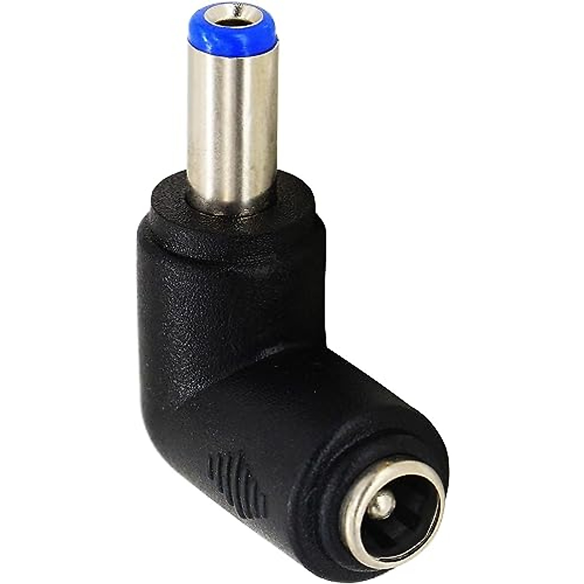 zdyCGTime 90 Degree Angle DC5.5x2.1mm Male to Female Adapter 5 Volt DC Barrel Power Jack Charging Cable Connector for Tablet (DC5.5x2.1mm)(2pack)