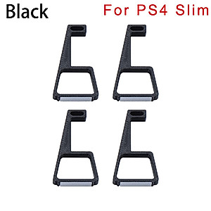 for PS4 Bracket Accessories Stand For Playstation 4 For PS4 For Slim Pro Feet Stand Console Horizontal Holder Game Machine Cooling Legs (for PS4 SLIM)