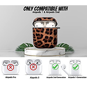 Redx1 Airpod Case Compatible with AirPods 2/1,Airpods Protective Soft Case Cover,Airpod Case for Women Girls Teen, (Heart Printt2)