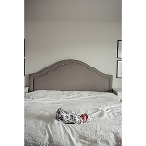 Copper Pearl Large Premium Knit Baby Swaddle Receiving Blanket Rowan